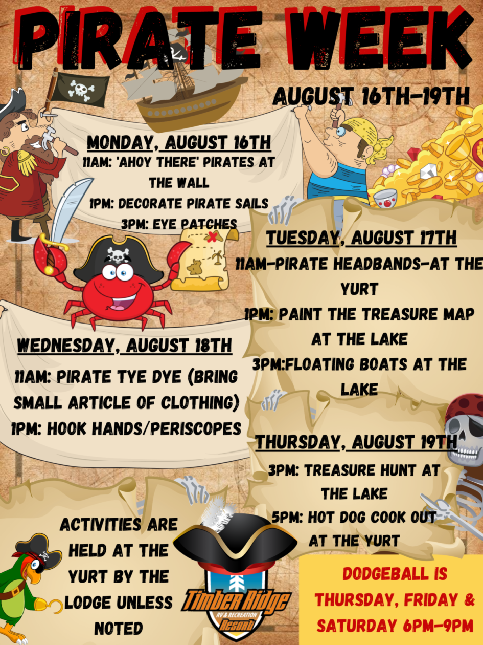 Events - Timber Ridge Resort